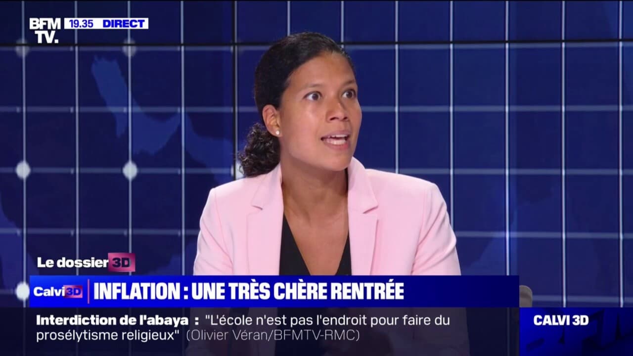 Anne-Sophie Alsif, économiste: "On va avoir une baisse de l'inflation ...