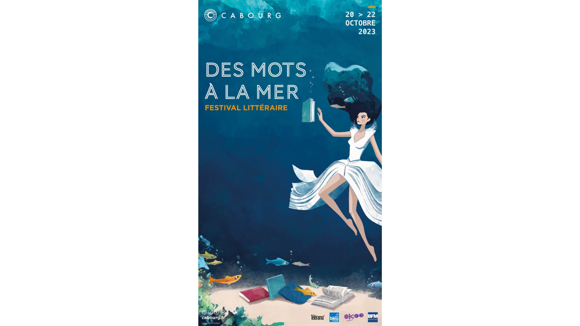 Des mots à la mer en partenariat avec BFM Normandie