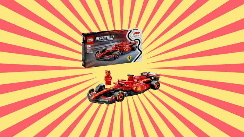 Elle revient : la Formule 1 Lego Ferrari est à prix Black friday ...