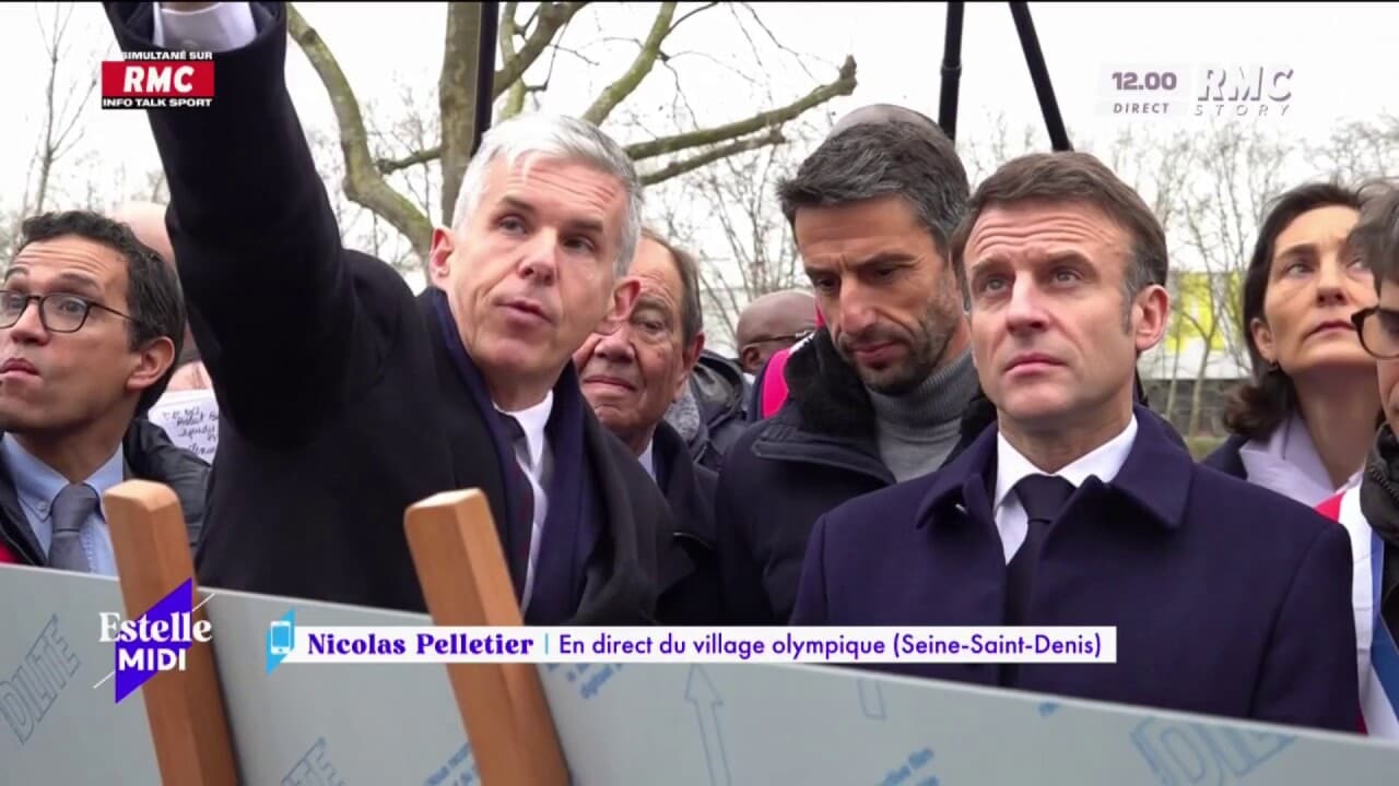 Paris-2024 : Emmanuel Macron inaugure le village olympique