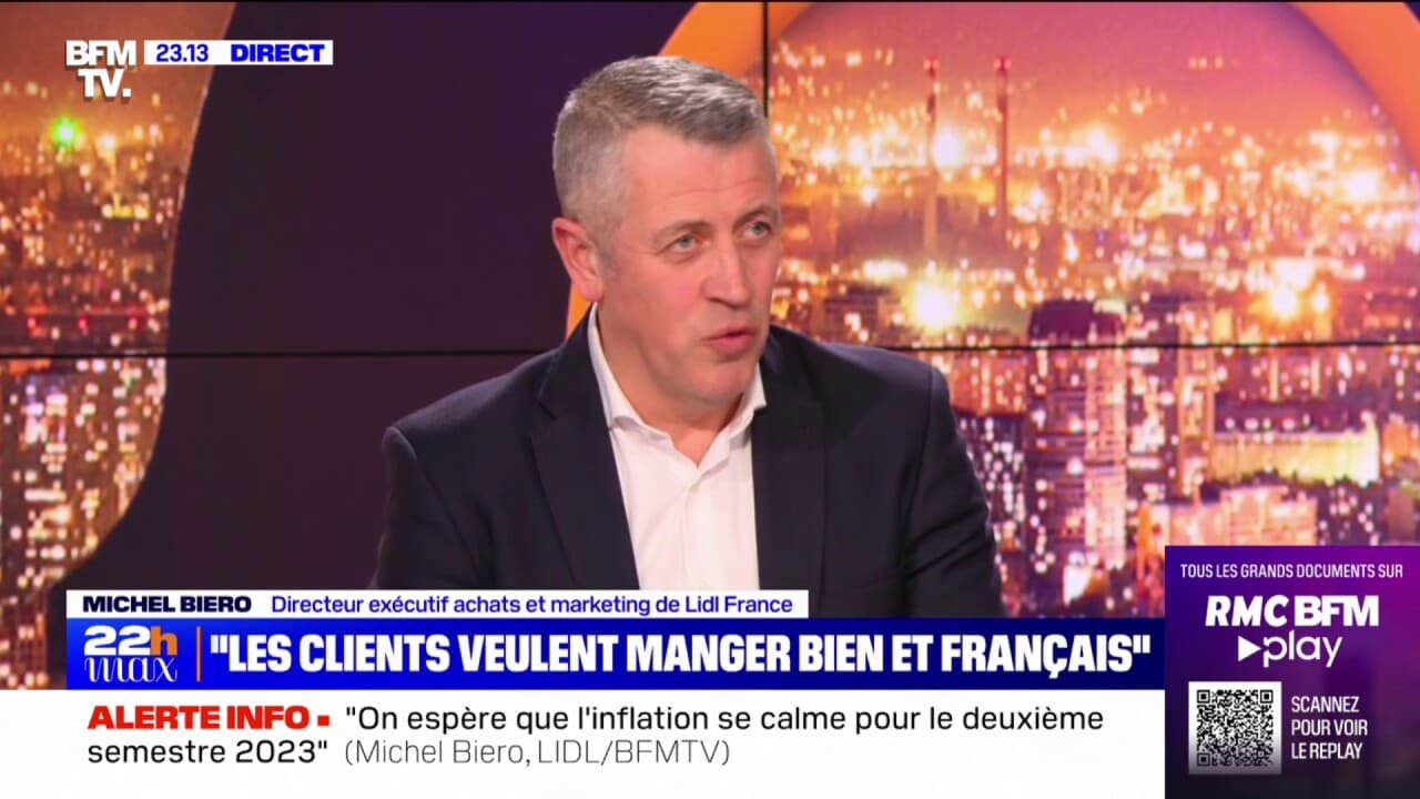Michel Biero (Lidl) sur les hausses de prix: "Les multinationales ne ...