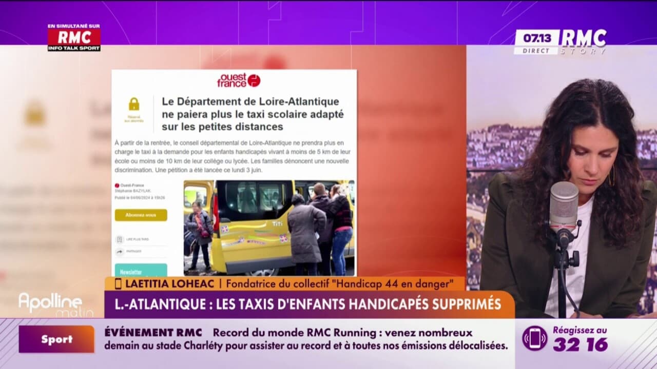 La réaction de Laëtitia Lohéac, fondatrice du collectif Handicap 44 en ...