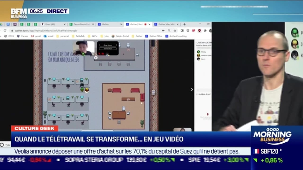 Culture Geek : Quand le télétravail se transforme en jeu vidéo, par Anthony Morel - 08/02