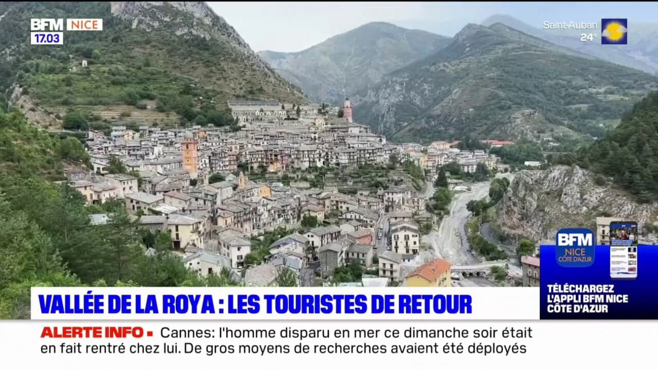 Vallée de la Roya: les touristes sont de retour