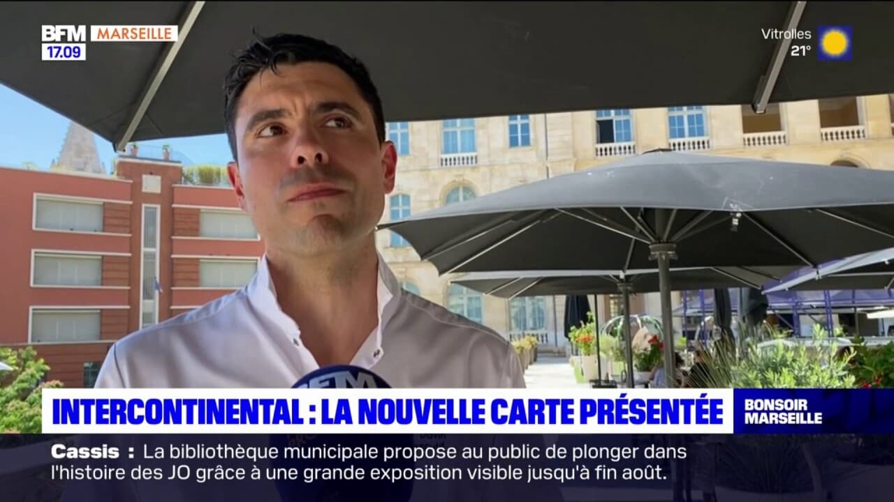 Marseille: le chef Arnaud Davin présente sa nouvelle carte à l'hôtel ...