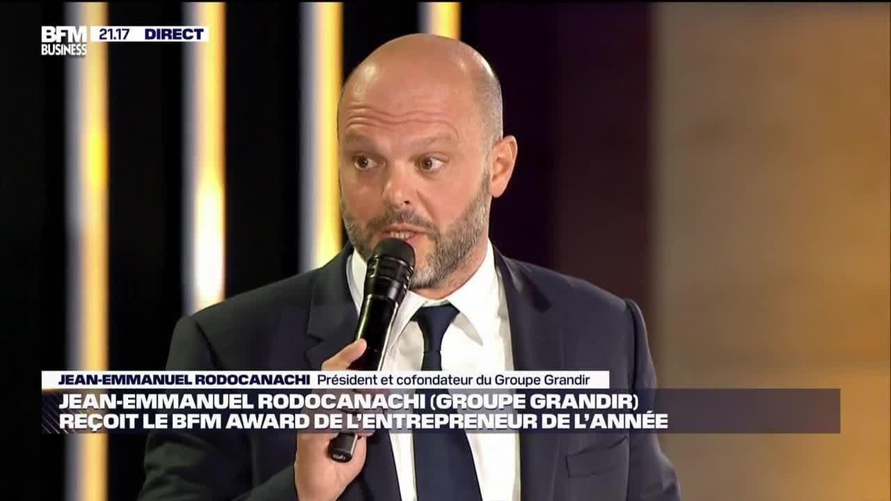 Prix de l'Entreprenuer de l'année 2021 - Groupe Grandir