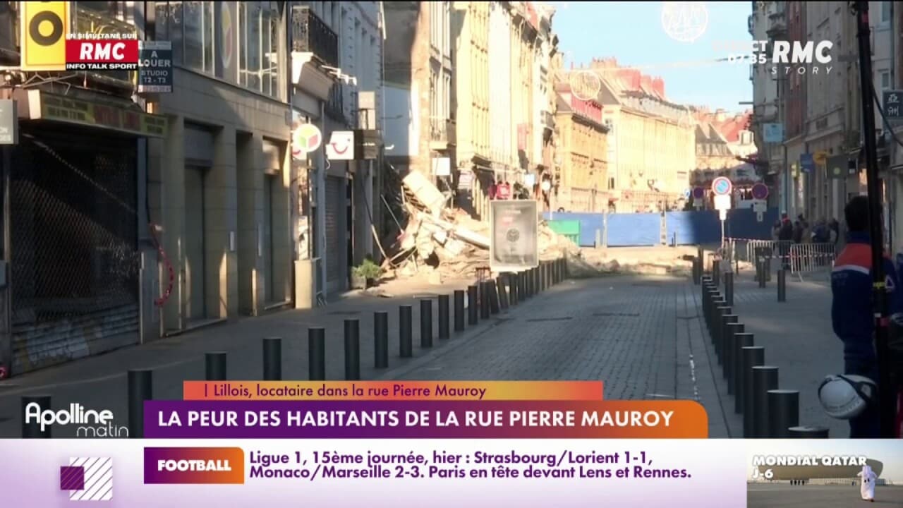 La peur des habitants de la rue Pierre Mauroy