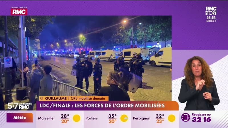 LDC/Finale : les forces de l'ordre mobilisées
