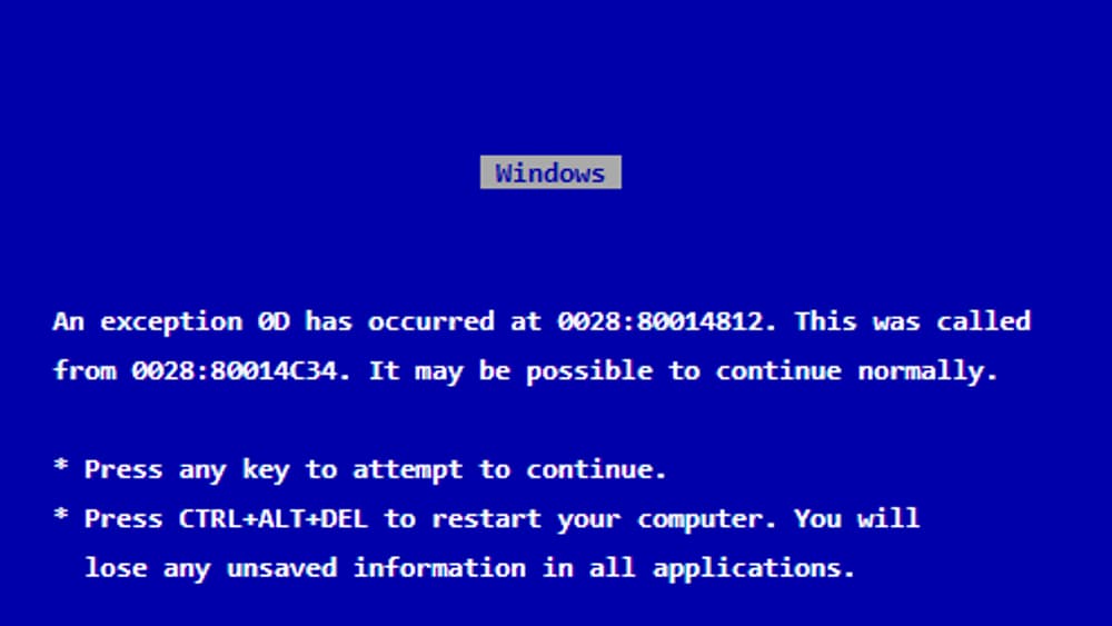 Windows remplace son mythique "écran bleu de la mort" par un "écran ...