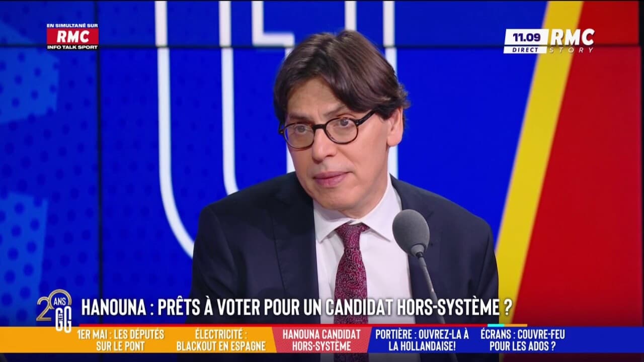 Présidentielle : "Hanouna apparaît comme quelqu'un de frais", déclare ...