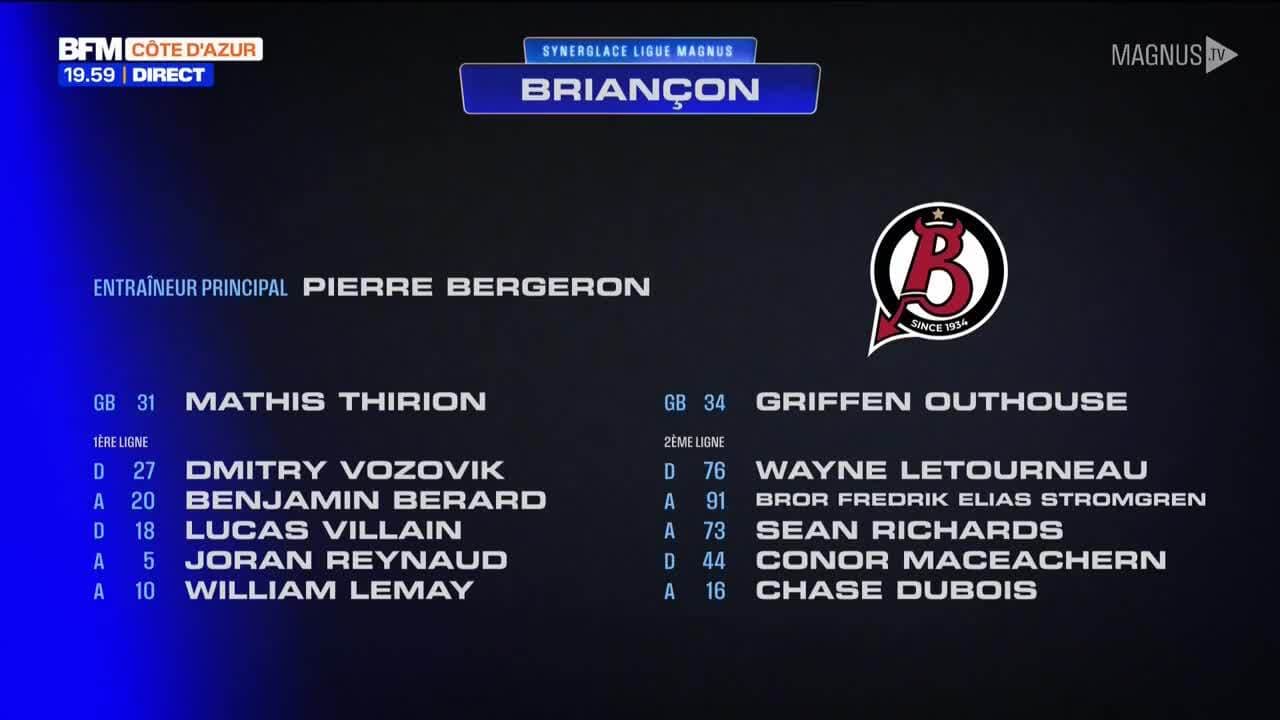 SYNERGLACE LIGUE MAGNUS: les Aigles de Nice affrontent les Diables ...