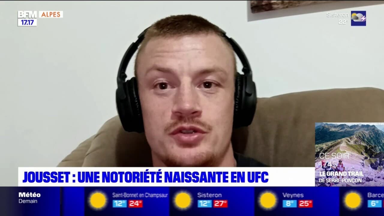 "La notoriété n'est pas ma priorité": Kévin Jousset, combattant UFC ...
