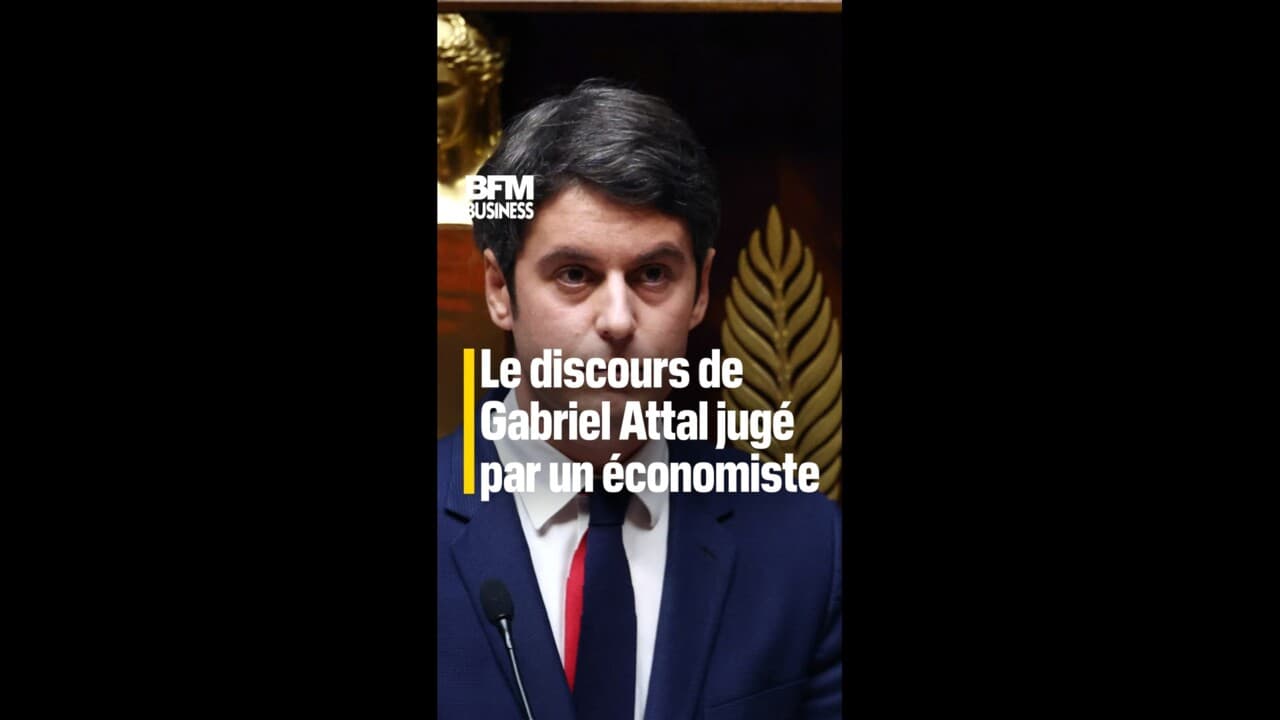 Le discours de Gabriel Attal jugé par un économiste
