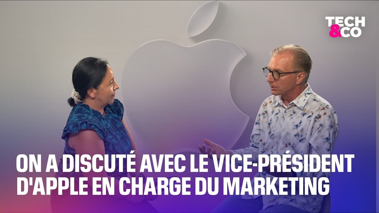 On a discuté avec le vice-président d'Apple en charge du marketing