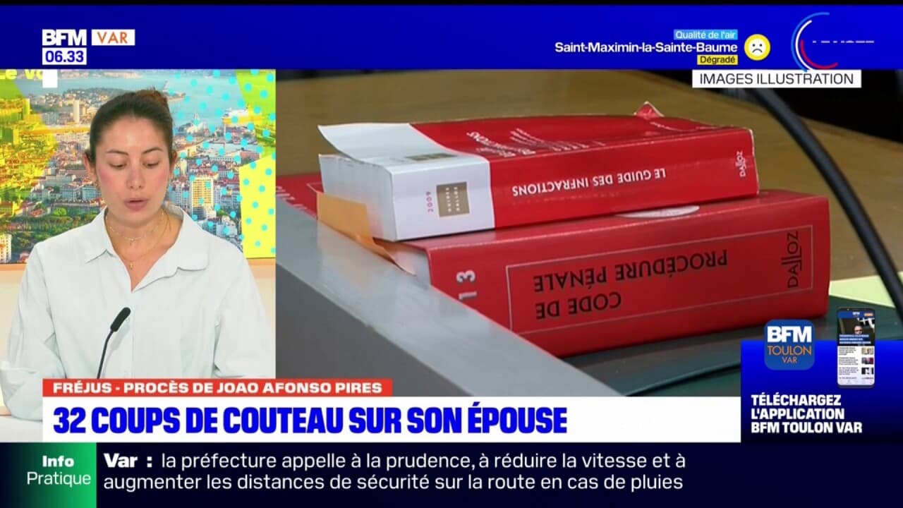 Fréjus: un homme jugé pour avoir tué son épouse de 32 coups de couteau