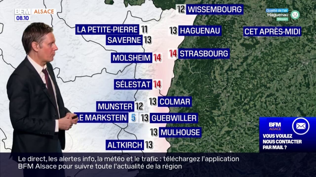 Météo Alsace: des averses et des éclaircies au menu de ce dimanche, 14 ...