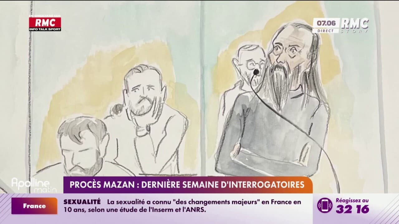 Procès des viols de Mazan: dernière semaine d'interrogatoires