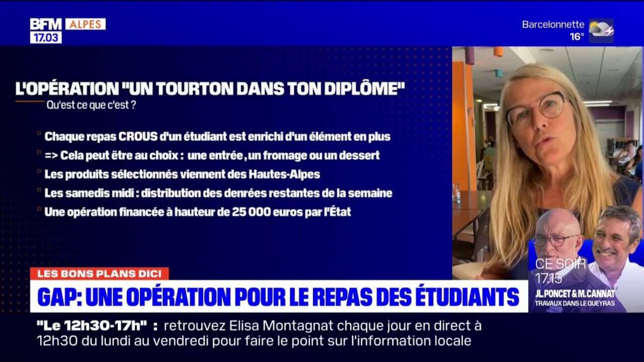 Gap: des repas enrichis pour les étudiants et des distributions de ...