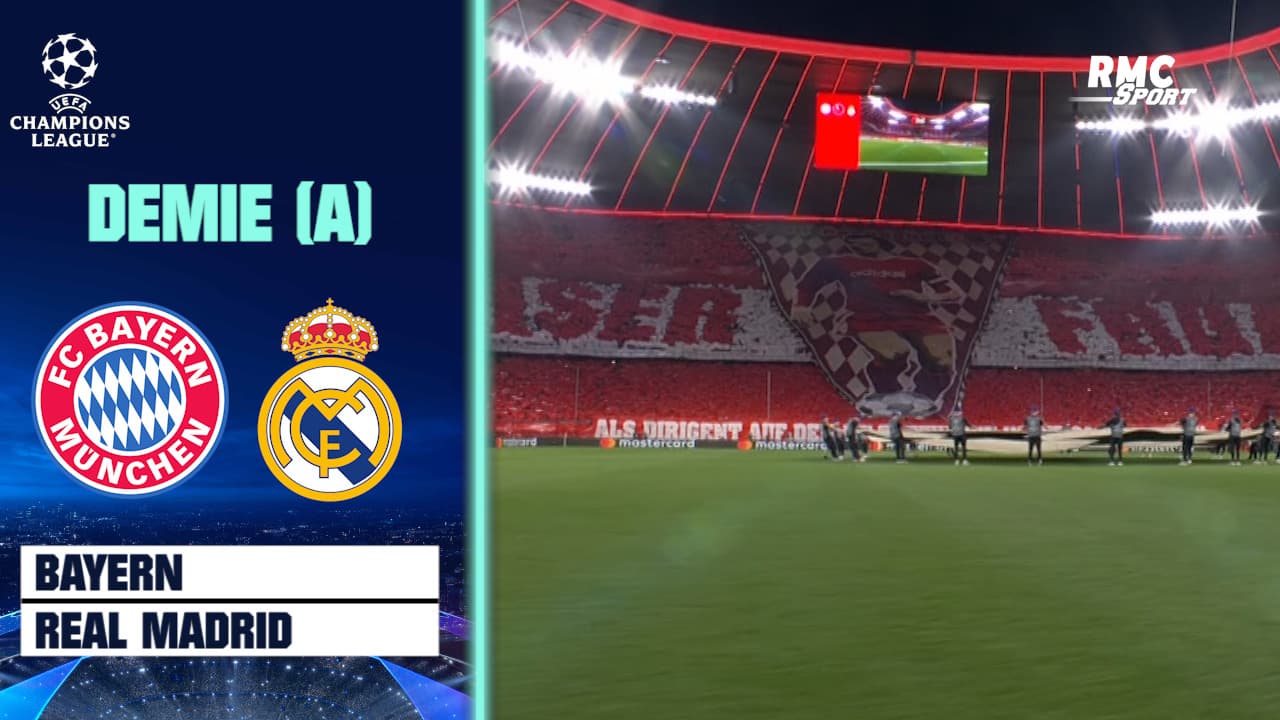 Bayern Munich - Real Madrid : le superbe tifo hommage à Franz Beckenbauer