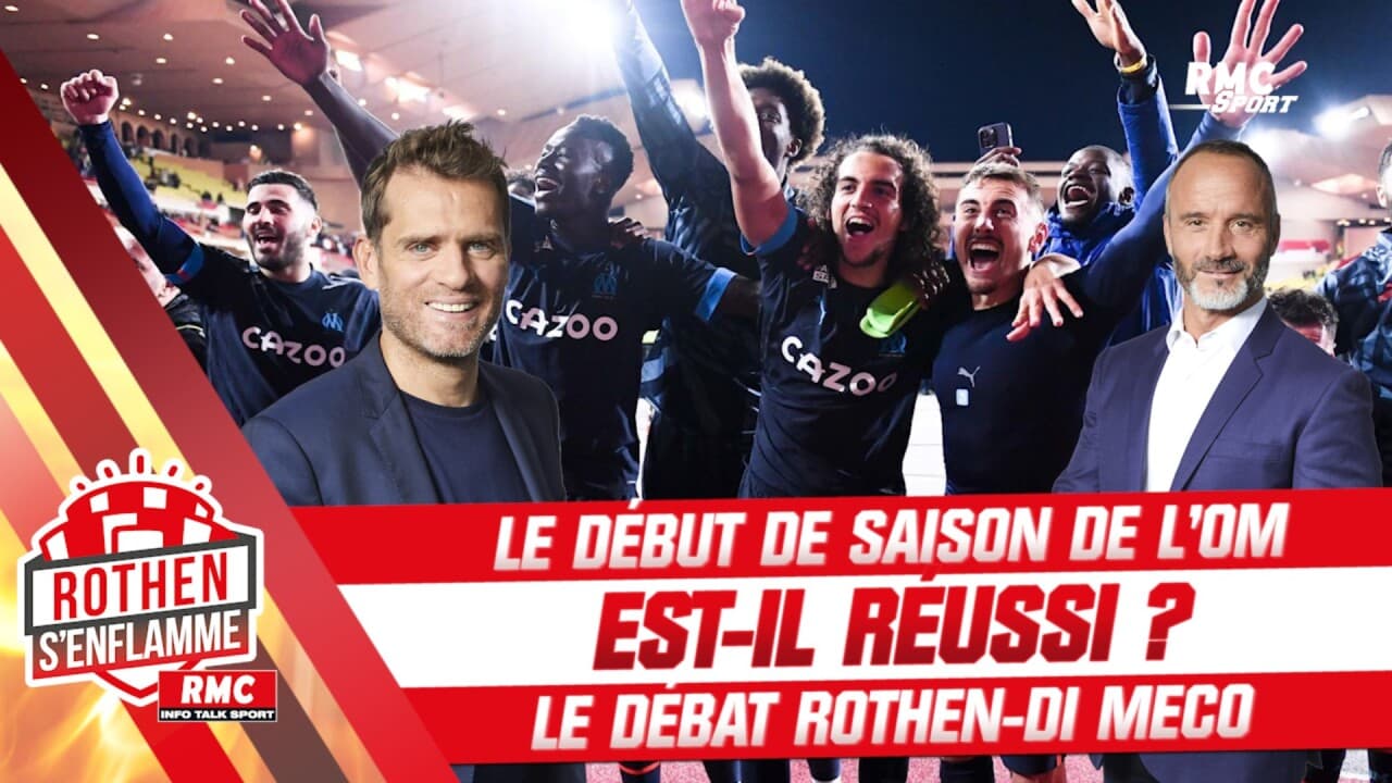 L'OM a-t-il réussi son début de saison ? Débat animé entre Rothen et Di ...