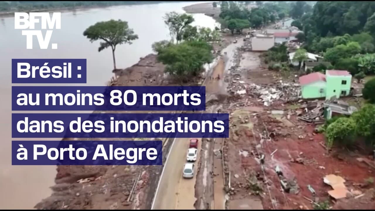 Brésil: au moins 80 morts et de milliers de sinistrés dans des inondations dans le sud du pays