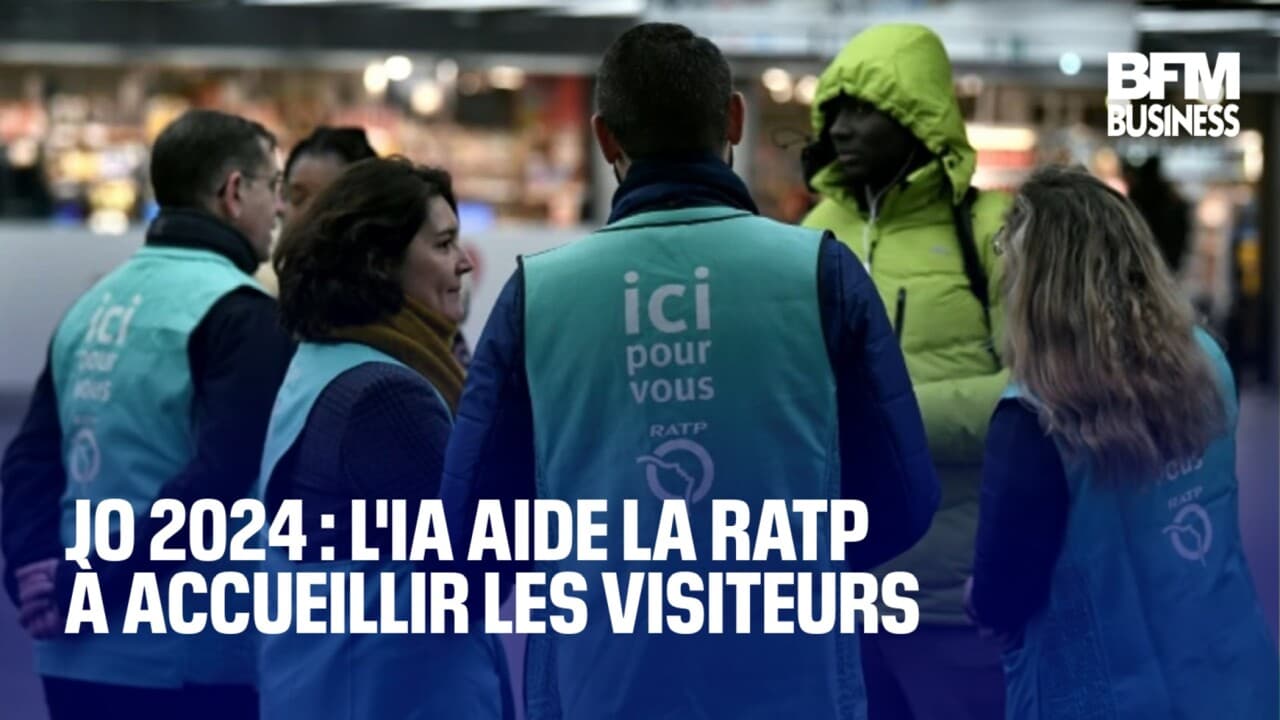 JO 2024 : l'IA aide la RATP à accueillir les visiteurs