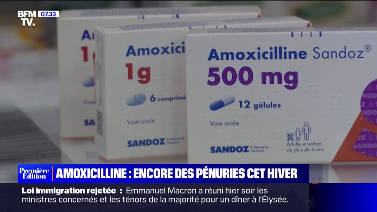 Pourquoi la pénurie d'amoxicilline perdure Pourquoi la pénurie d'amoxicilline perdure