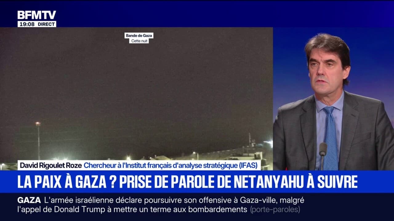 Une paix imminente à Gaza ? Pour David Rigoulet Roze, chercheur à l ...