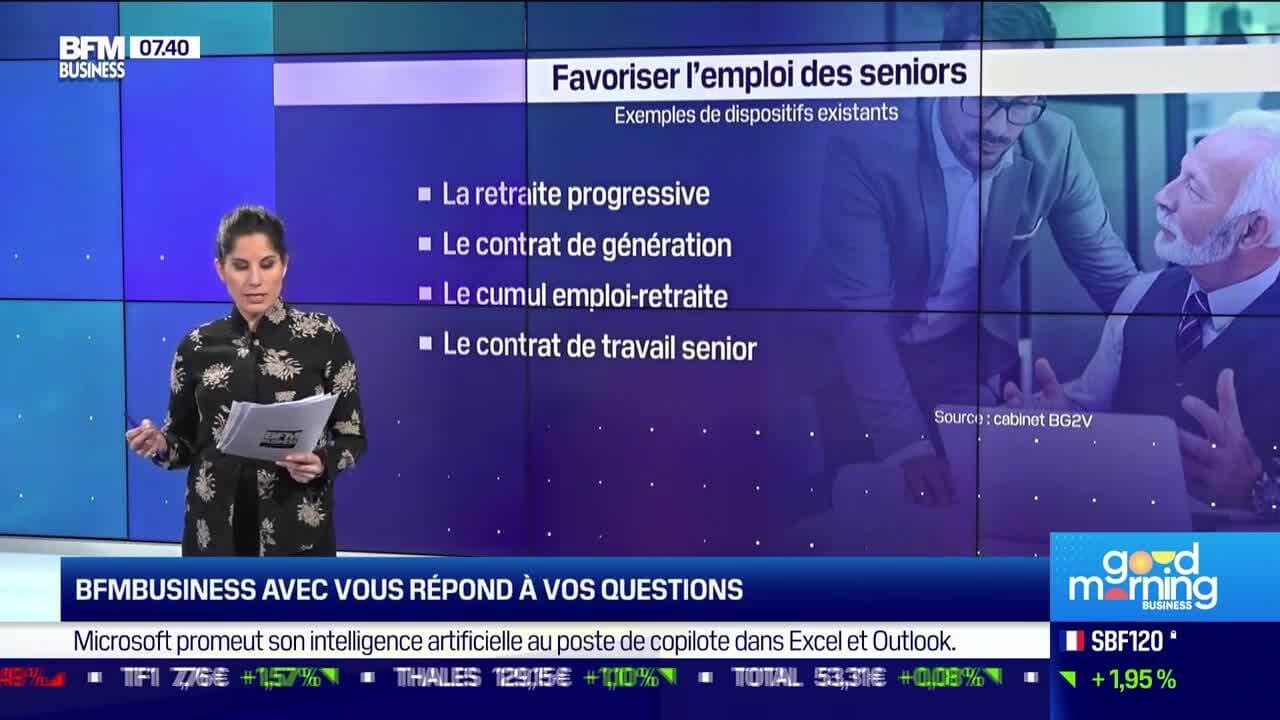 BFM Business avec vous : Favoriser l'emploi des seniors - 17/03