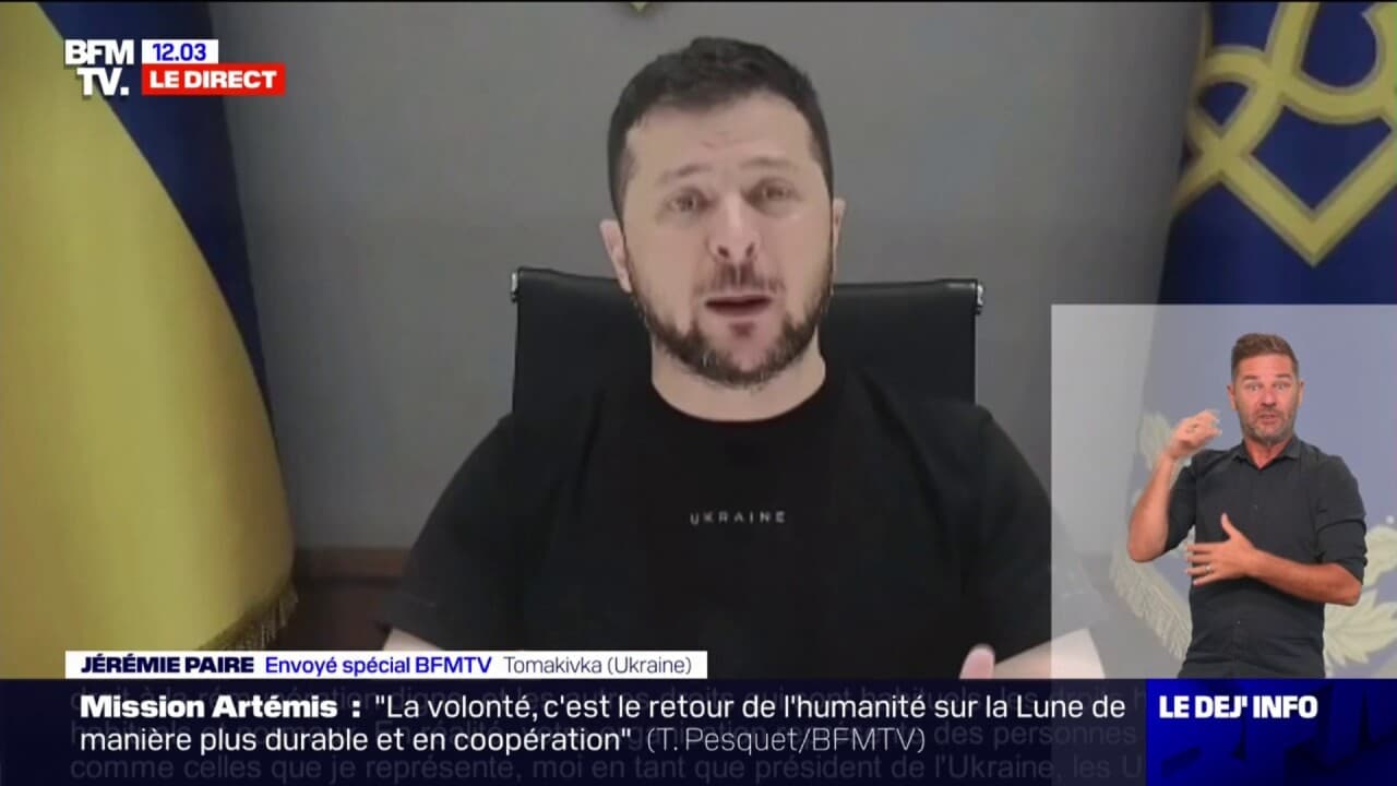 Devant le Medef, Zelensky demande de l'aide pour "reconstruire l ...