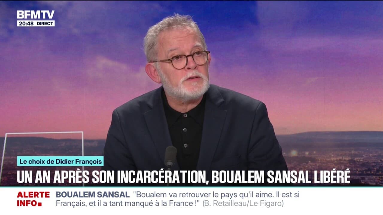 LE CHOIX DE DIDIER FRANÇOIS - Un an après son incarcération, Boualem ...