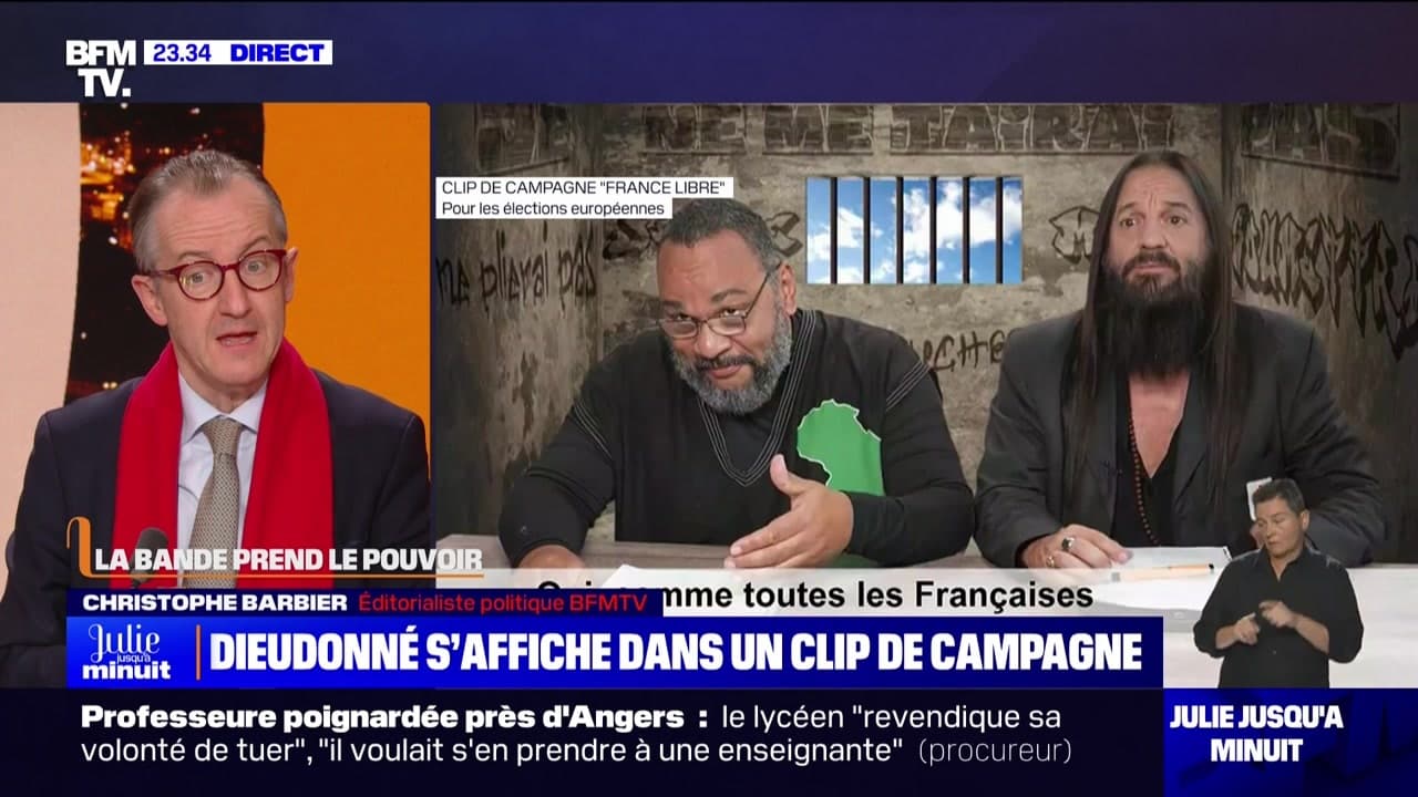 Dieudonné s'affiche dans un clip de campagne - 29/05