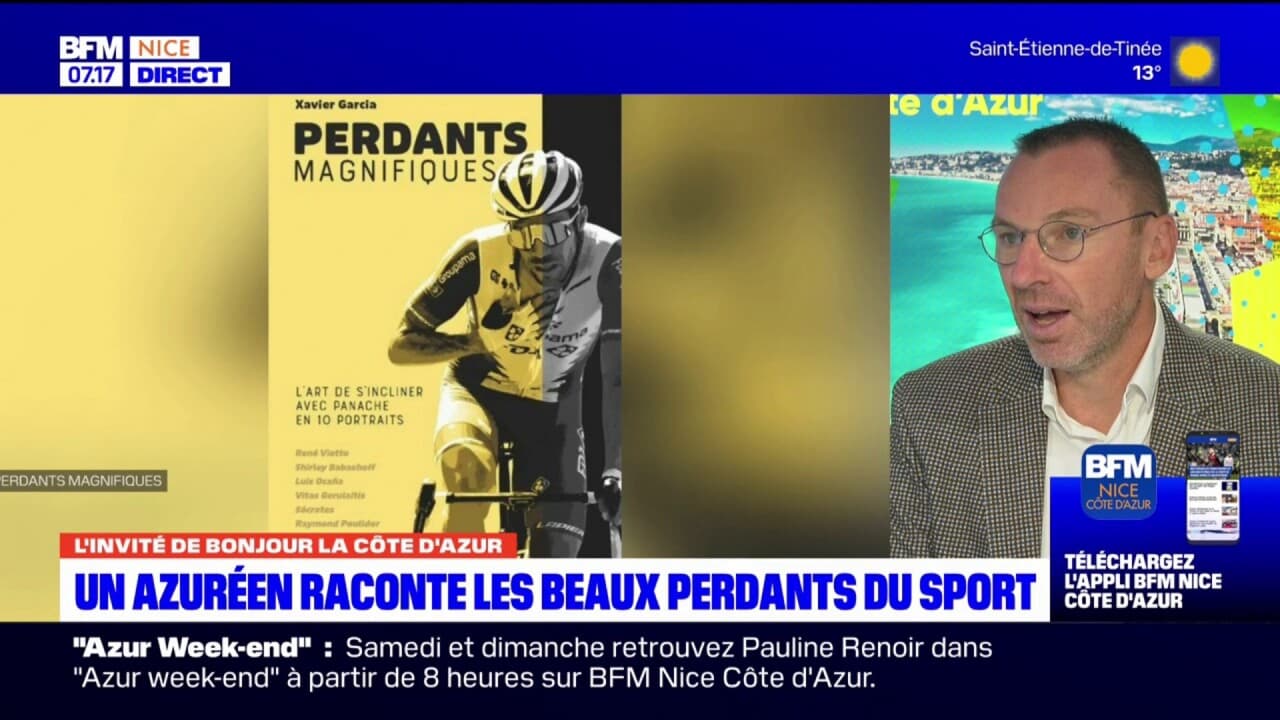 Un Azuréen raconte les beaux perdants du sport dans un livre