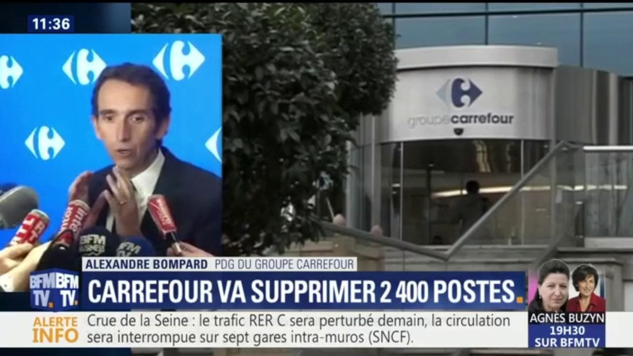 Le PDG de Carrefour annonce la fermeture de 273 magasins Dia Le PDG de Carrefour annonce la fermeture de 273 magasins Dia