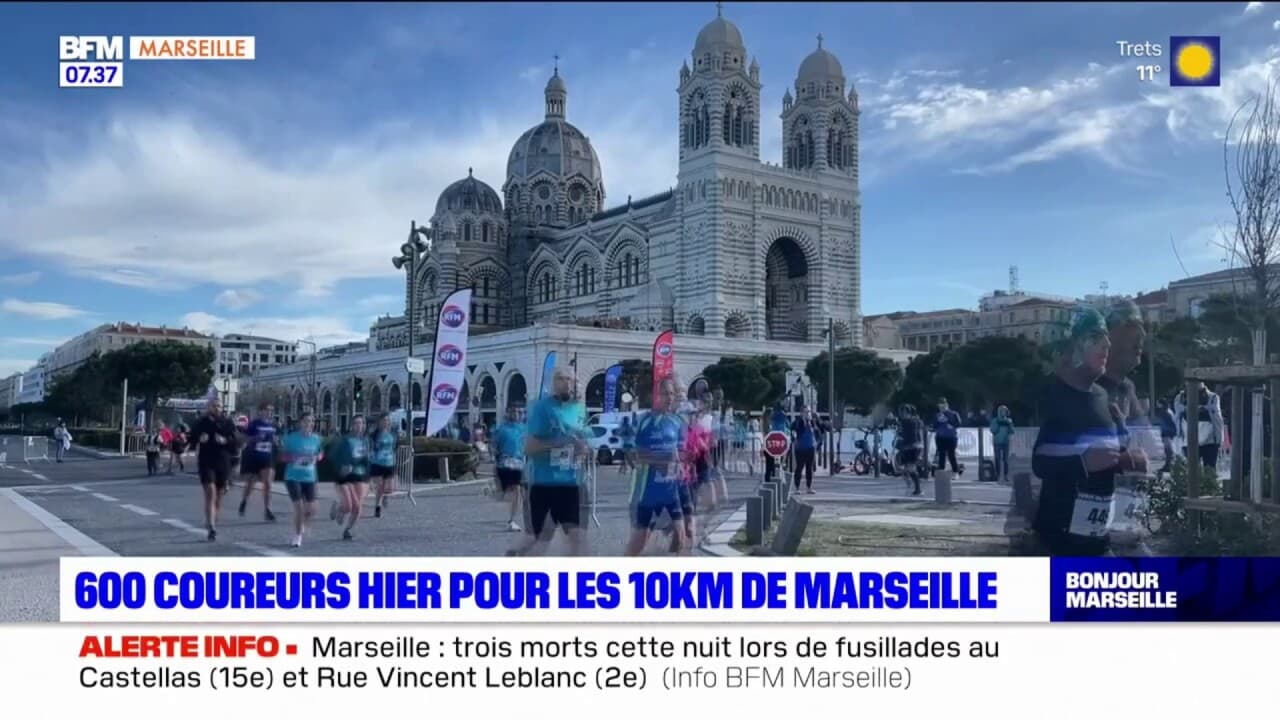 Marseille: 600 coureurs ont pris le départ du 10km ce dimanche