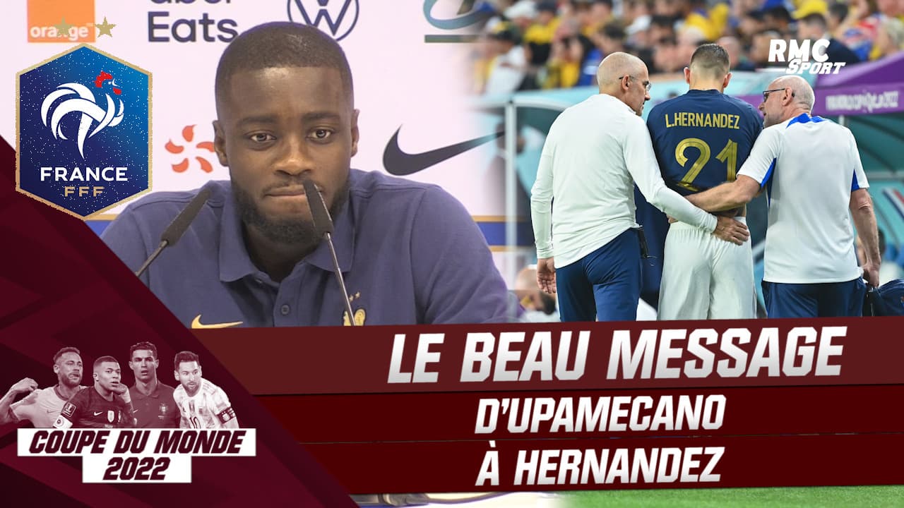 Équipe de France : Le beau message d'Upamecano à Hernandez