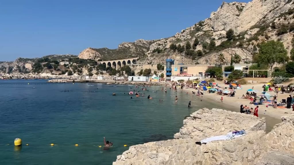 Marseille: les plages de Corbières, le coin de paradis des quartiers nord
