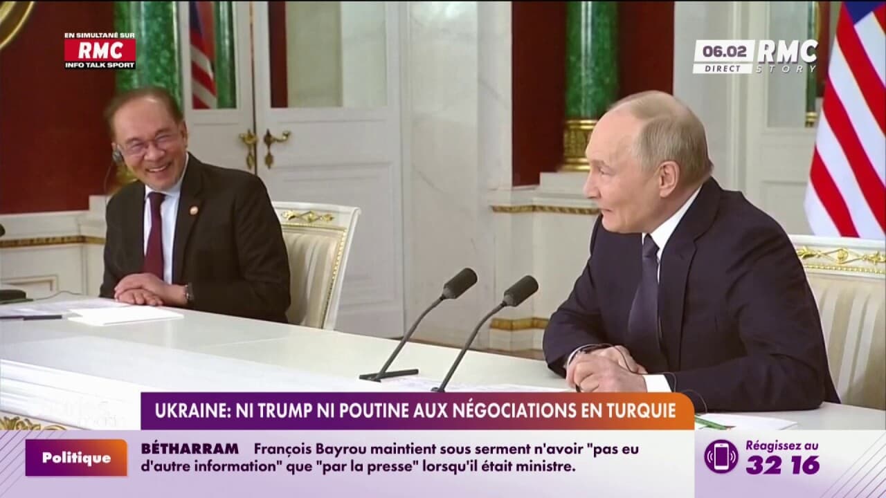 Ukraine: Poutine et Trump ne participeront pas aux négociations de paix en Turquie