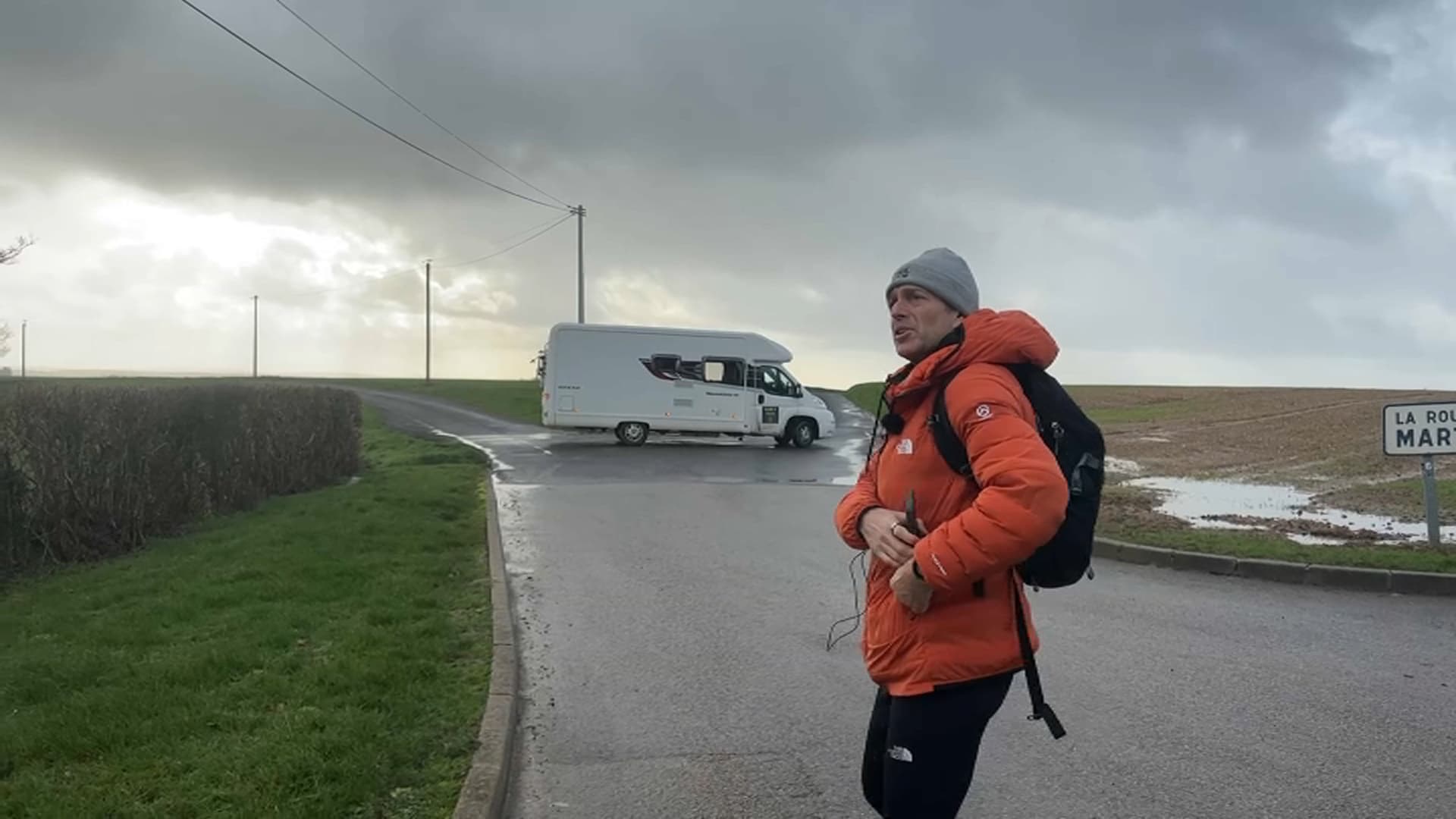 Eure: un millionnaire canadien marche 4000 kilomètres pour le climat