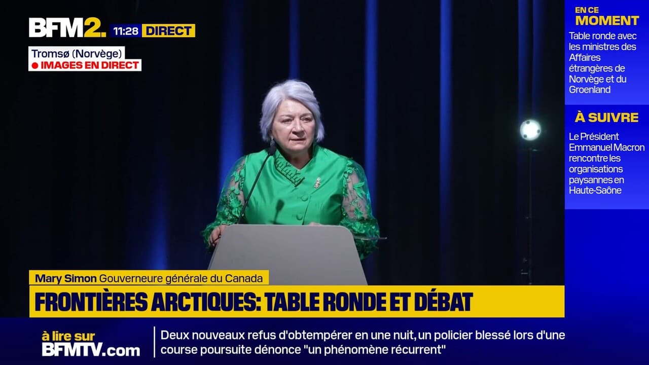 Mary Simon, gouverneure générale du Canada: "Le Canada soutient ...