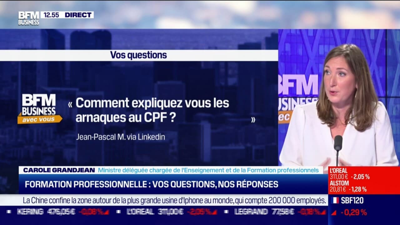 Comment expliquer les arnaques au CPF