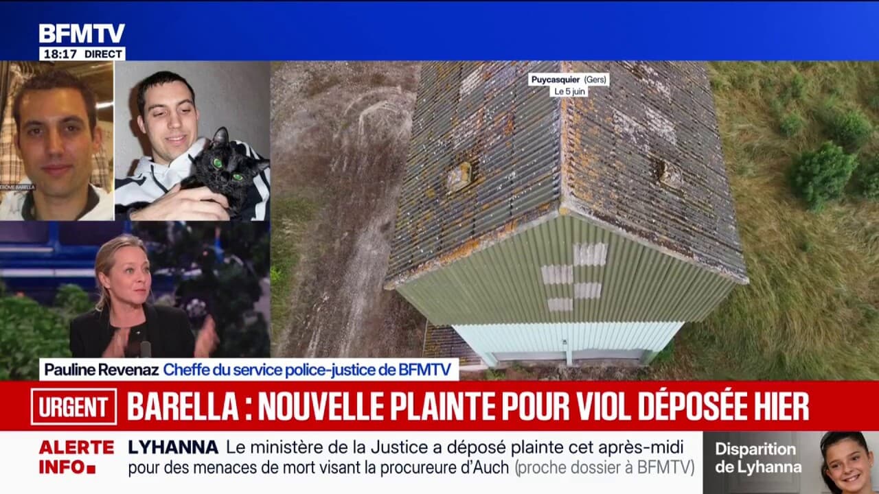 Une nouvelle plainte pour viol déposée contre Jérôme Barella, selon une ...