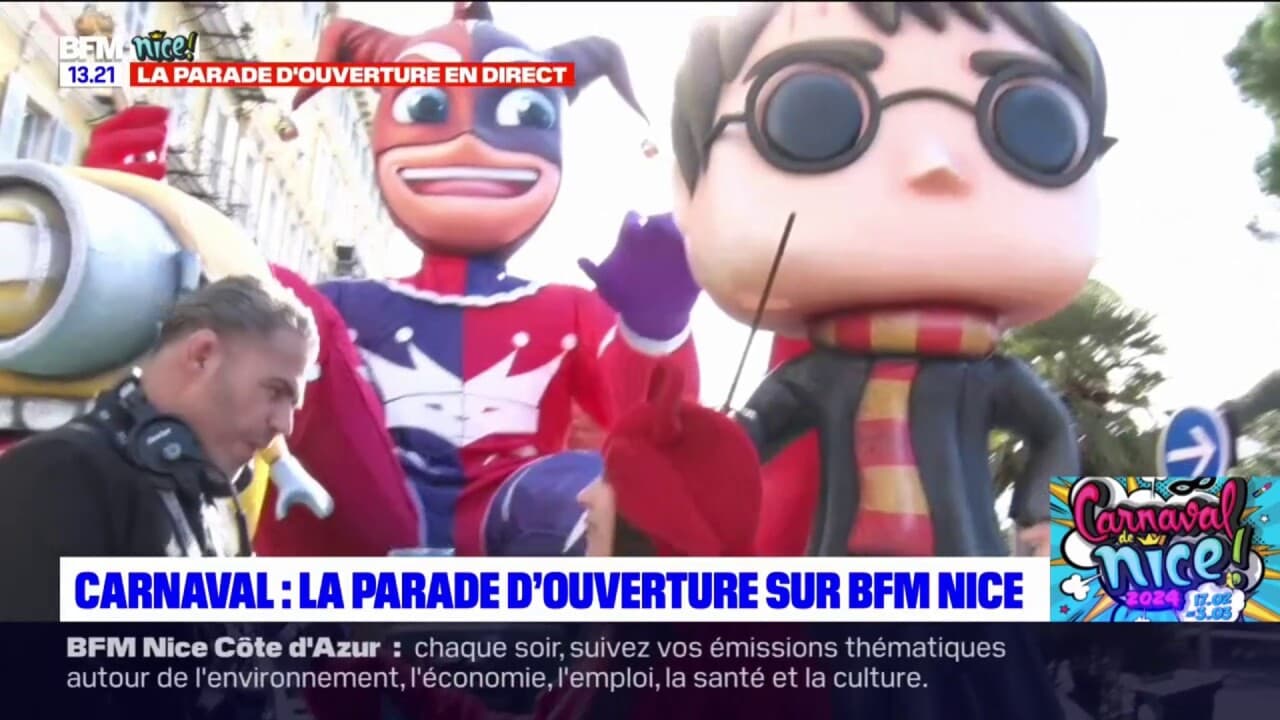 Carnaval de Nice: dans les coulisse du char Carnavallon