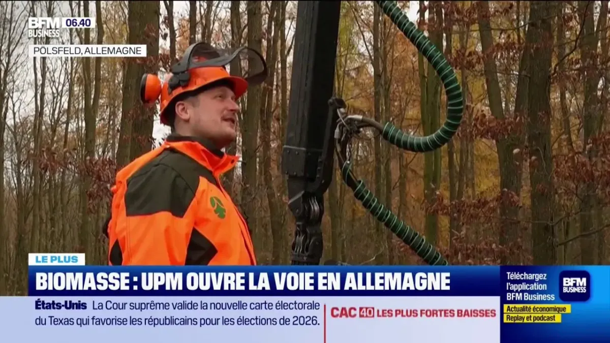 Biomasse : UPM ouvre la voie en Allemagne