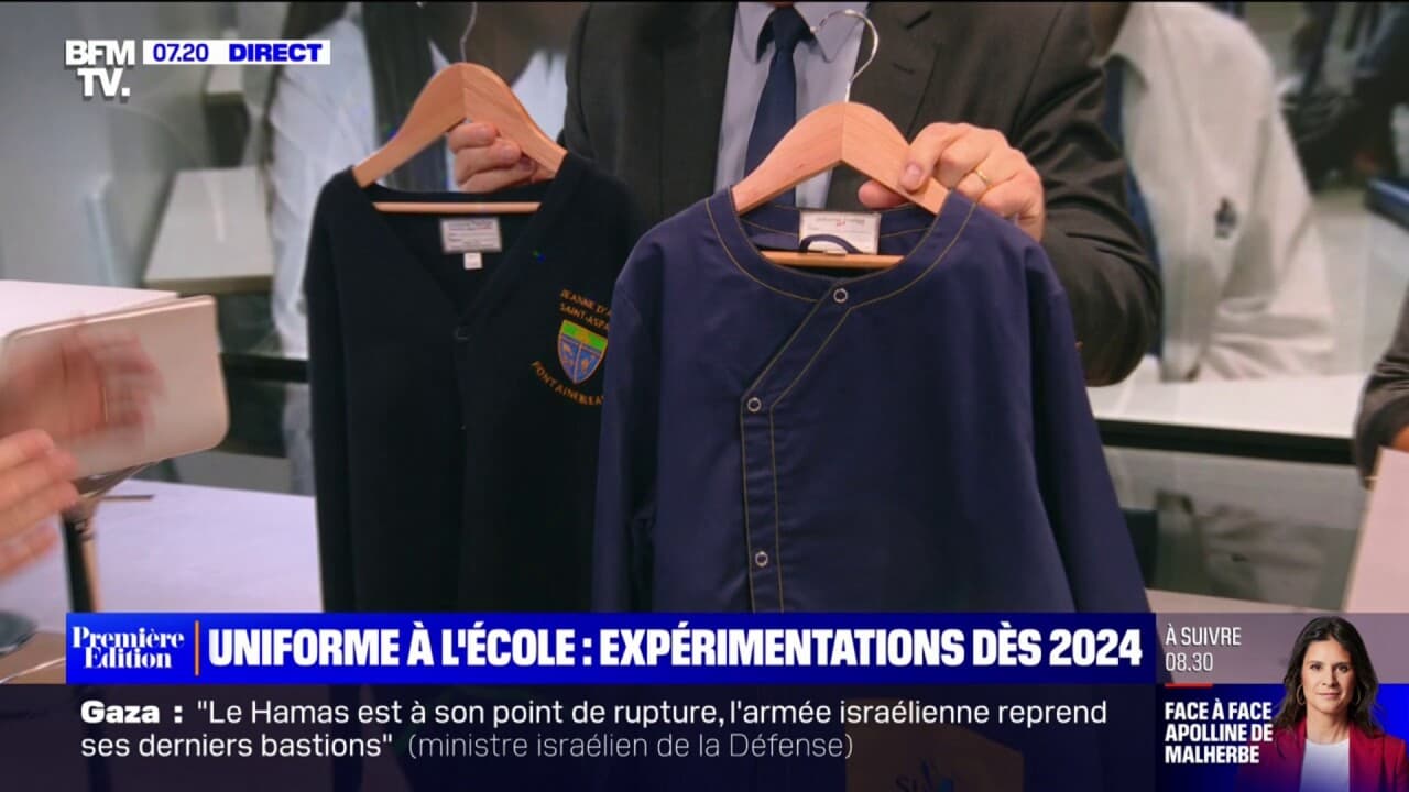Uniforme à l'école: comment va se dérouler l'expérimentation en 2024