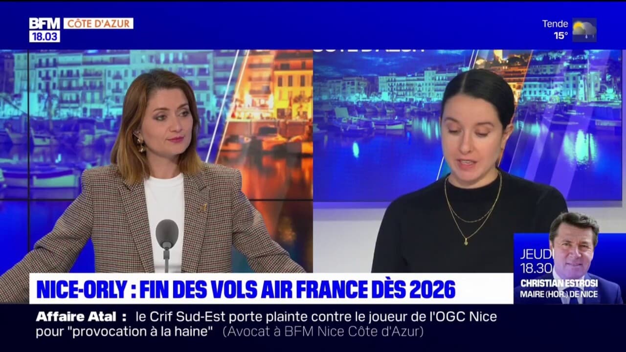 Nice-Orly: pourquoi Air France prévoit l'arrêt de sa liaison dès 2026