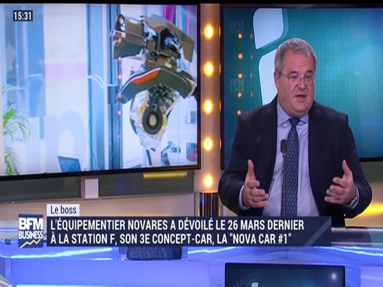 Le boss: Pierre Boulet, directeur général de Novares - 14/04