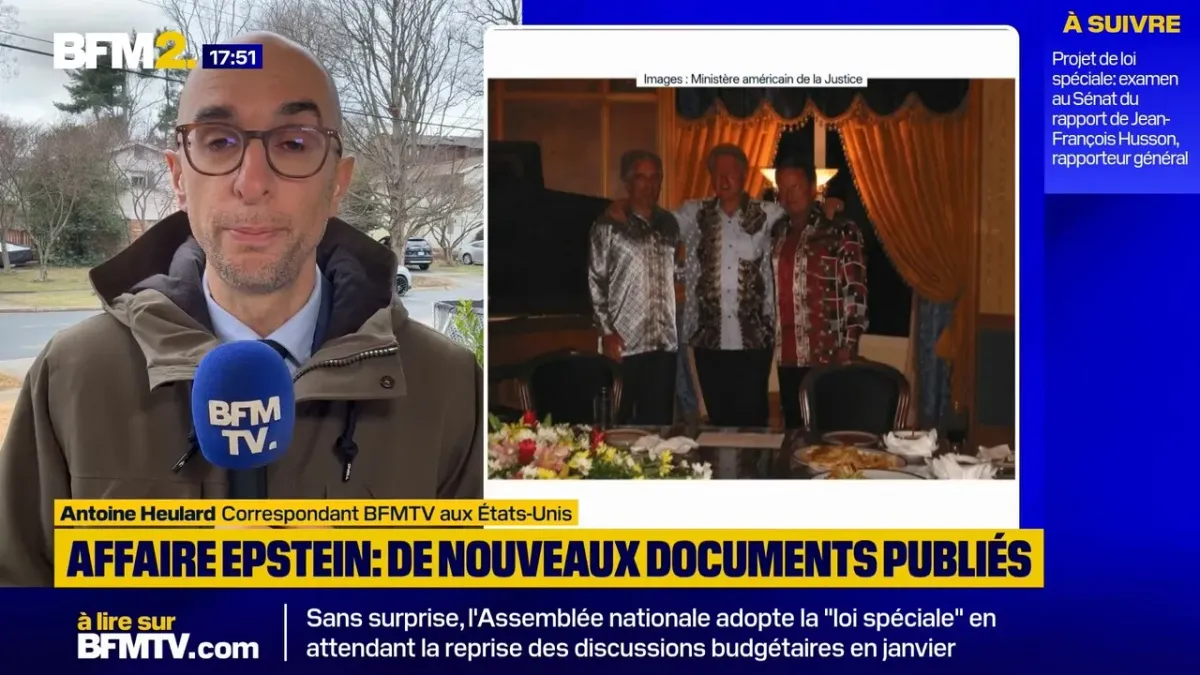 Affaire Epstein: que contiennent les nouveaux documents déclassifiés ...