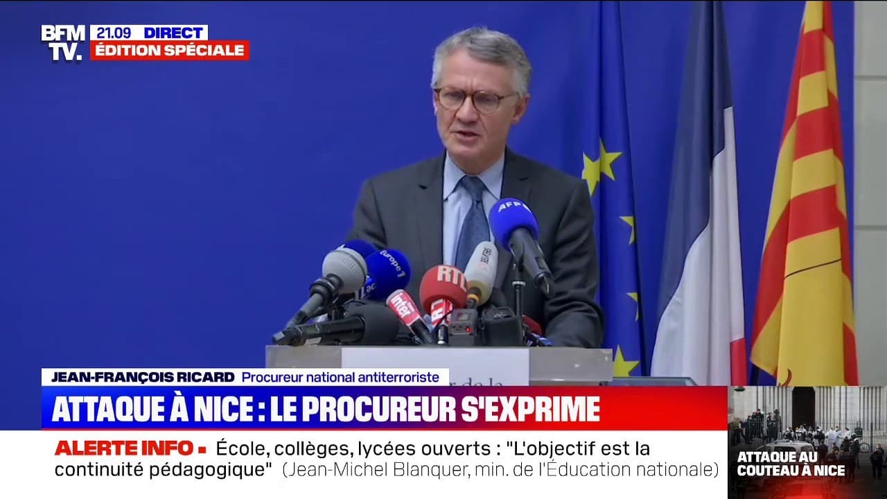 Attentat de Nice: le procureur de la République antiterroriste précise ... Attentat de Nice: le procureur de la République antiterroriste précise ...