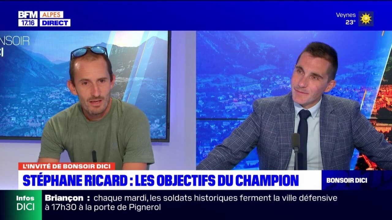 Hautes-Alpes: Stéphane Ricard, champion de course en raquettes, prêt ...